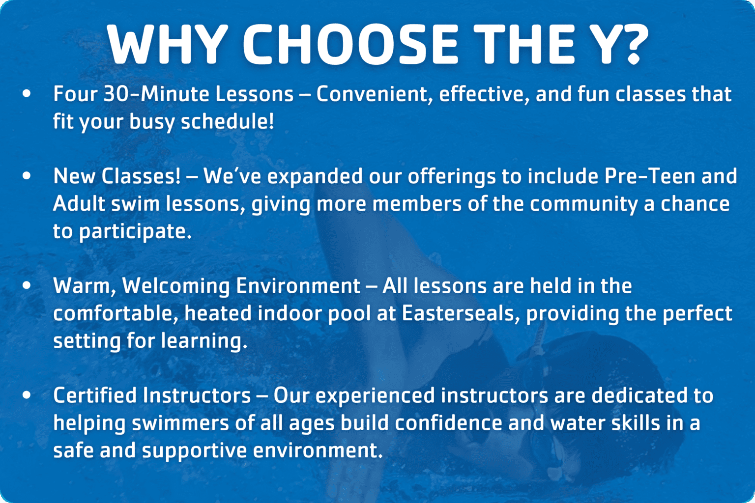 Swim Lessons - Greater Peoria YMCA